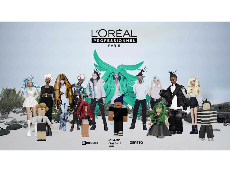 L'Oréal’s new hairstyle collection, Odyssea, launched in the metaverse ...